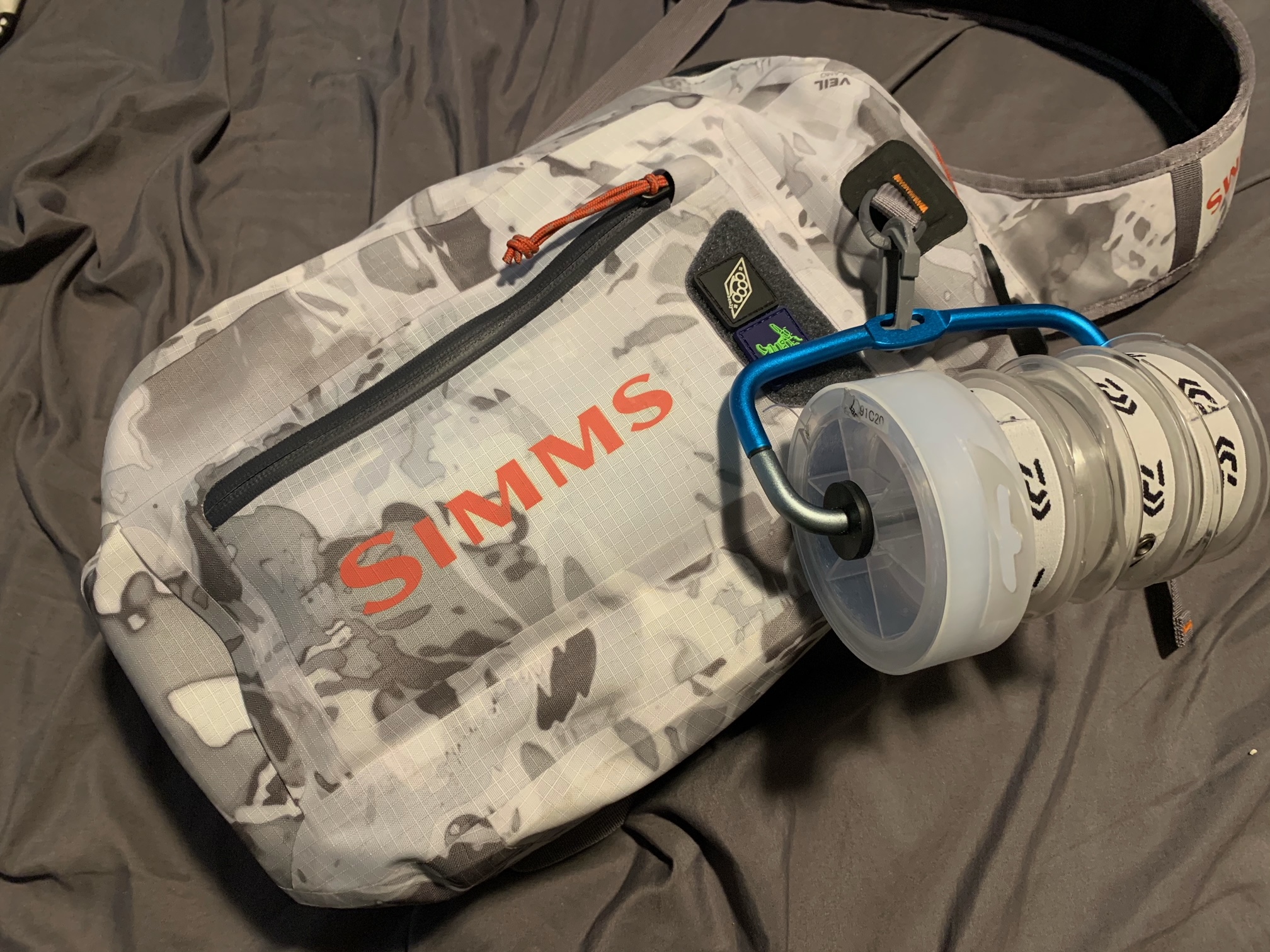 Holoholo: Simms Dry Creek Z waterproof sling pack review
